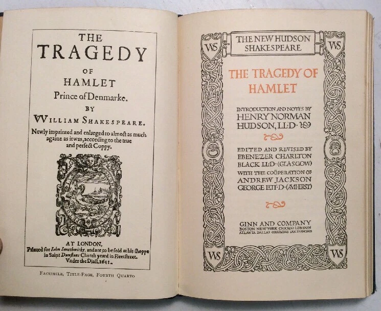 Hamlet Original Book