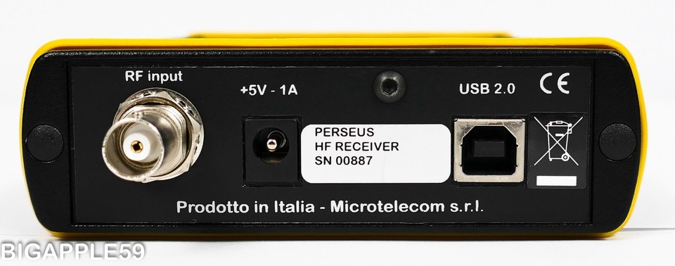 MICROTEL PERSEUS SDR SHORTWAVE AM CW SSB RECEIVER -RECORD UP TO 1600 ...