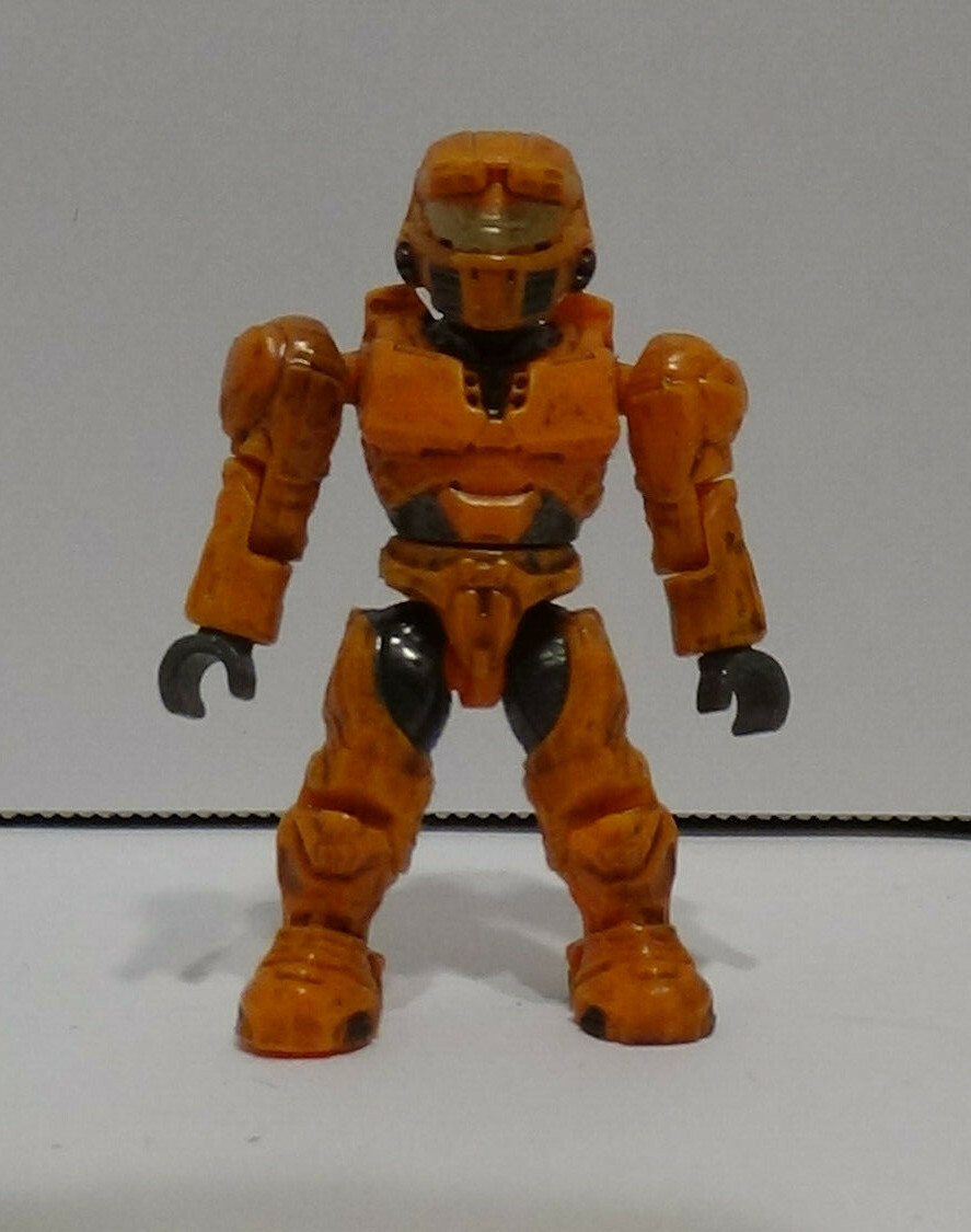 Halo Mega Bloks Orange Spartan
