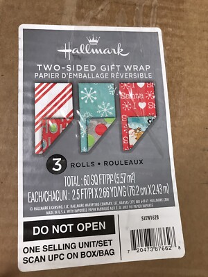 Hallmark two sided wrapping paper | eBay
