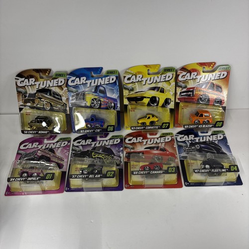 Car Tuned Series 1 Complete Set Of 8 Cars Diecast Metal New Original ...