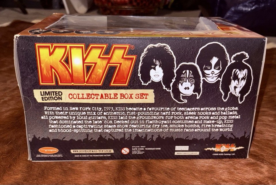 2002 McFarlane Limited Edition KISS ALIVE Box Set Stage Action Figures ...