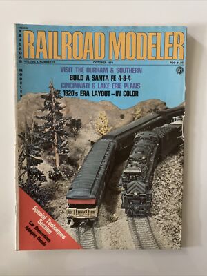 1974 October RAILROAD MODLER MAGAZINE The Apex Interchange (CP172) | eBay