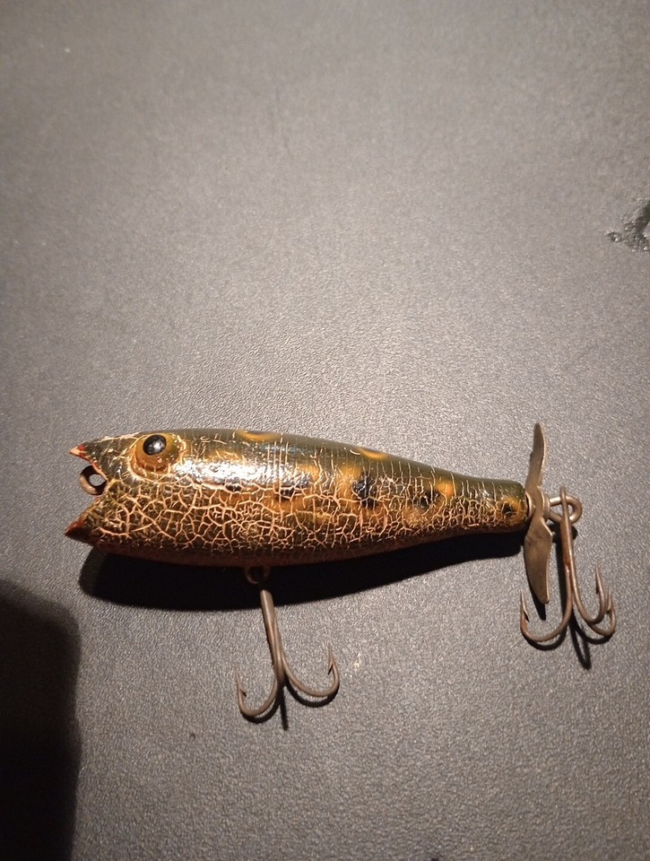 Vintage Tough Color Rare Early Florida Barracuda Lure Frog Pattern | eBay