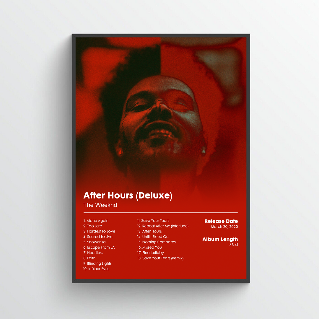 The Weeknd Png After Hours