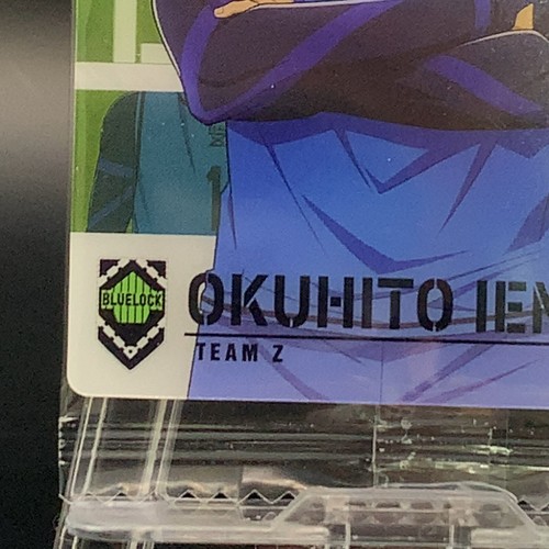Okuhito Iemon Blue Lock Wafer Card TCG Bandai New Football Soccer Anime ...