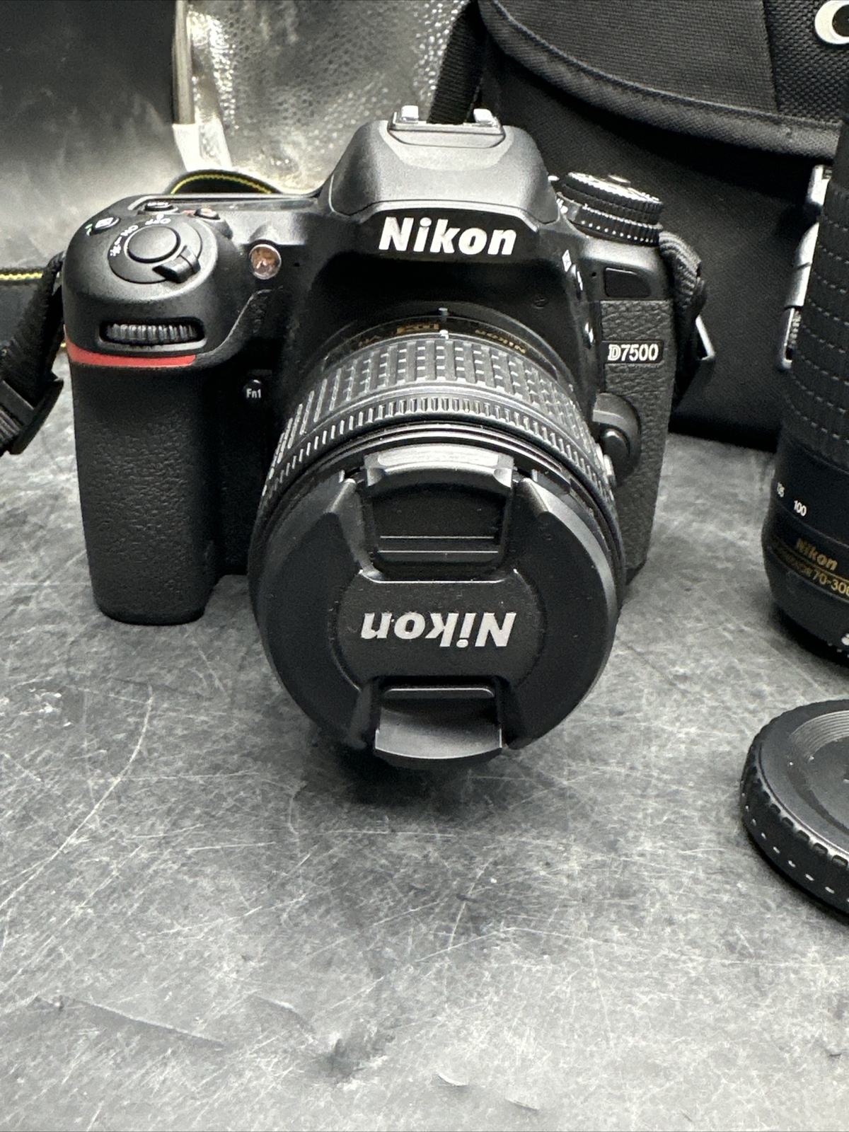 Nikon D7500 20.9MP 4K DSLR Camera Kit, 2 Lens, 3 Batteries (Shutter ...