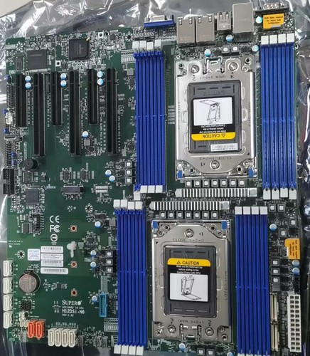SuperMicro H12DSI-N6 EATX Motherboard For AMD EPYC 7002/7003 Rome/Milan ...