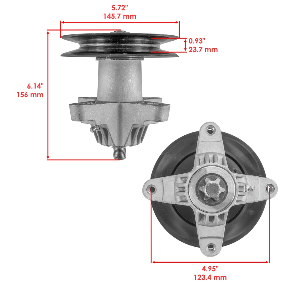 112-6063 112-6221 42" Deck Spindle w/ Pulley for Toro LX423 LX425 LX426 ...