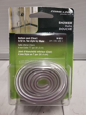 Prime-Line M 6211 Shower Door Bottom Sweep, 36 In. x 1 36 in., Clear | eBay