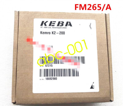 1pcs Brand-New KEBA Kemro K2-200 FM265/A Module DHL/FedEx | eBay