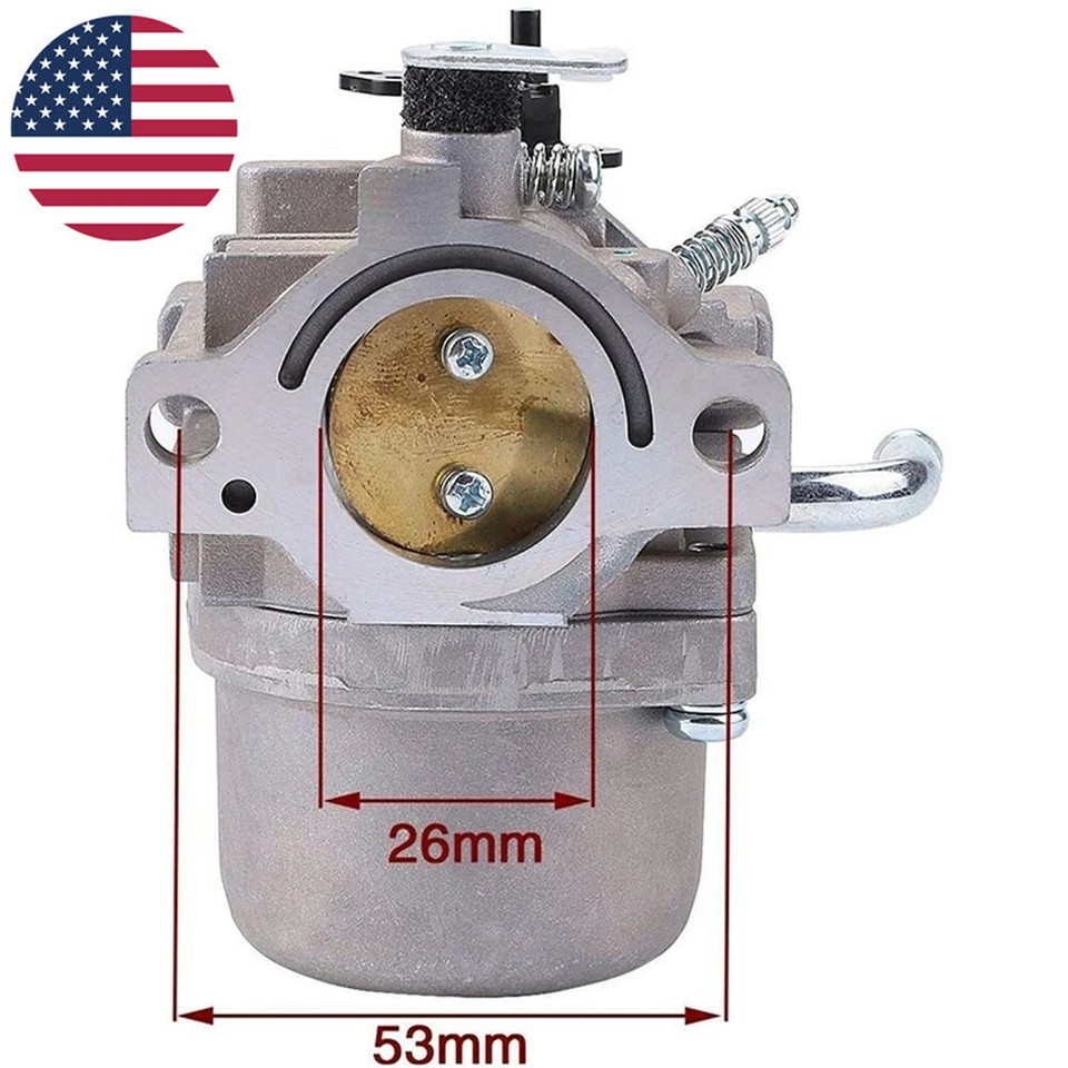 Carburetor for Briggs & Stratton Lawnmowers Engine 590399 796077 Carb ...