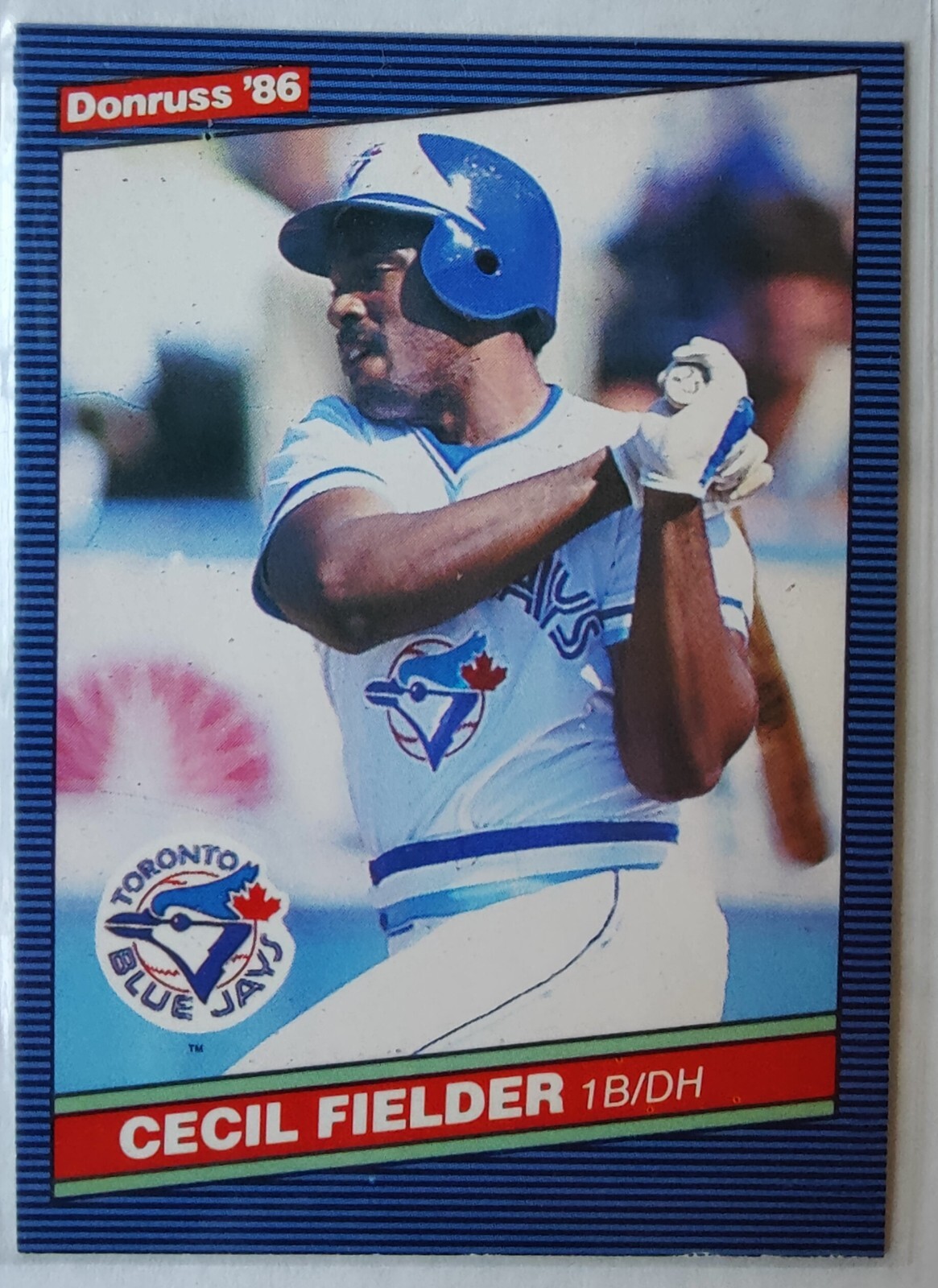 1986 Donruss Cecil Fielder Rookie (RC) Baseball Card #512 Blue Jays | eBay