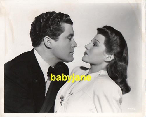 RITA HAYWORTH DENNIS MORGAN VINTAGE 8X10 PHOTO 1941 AFFECTIONATELY YOURS | eBay