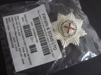 COLDSTREAM GUARDS W02 & BAND CAP BADGE - BRITISH ARMY CG FOOT GUARDS ...