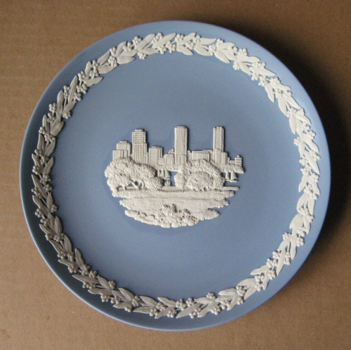 Wedgwood Blue Jasperware AUSTRALIA PERTH Plate Ltd Edition Boxed | eBay ...