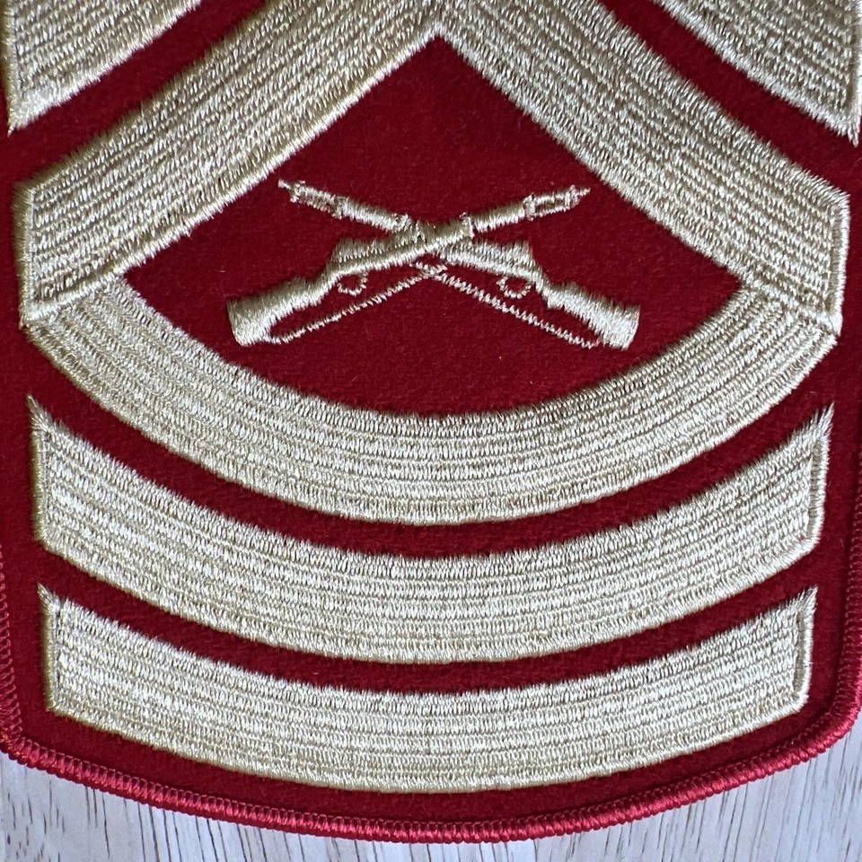 United States 🇺🇸 Marine Corps USMC MASTER SERGEANT E-8 Chevron Patch | eBay
