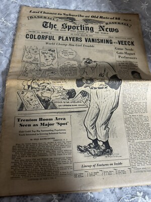 Vintage St. Louis July 25 , 1951 THE SPORTING NEWS Baseball Sports ...