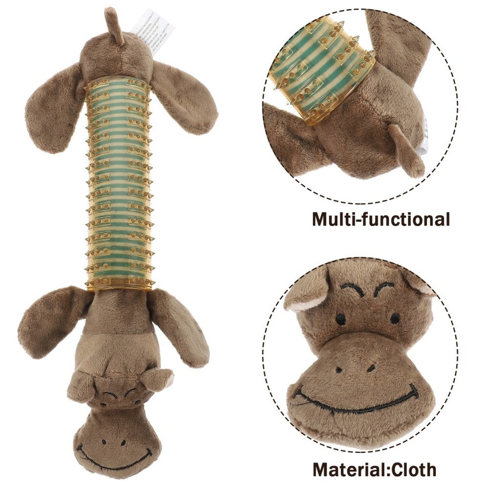 Animal Shape Dog Molar Plaything Puppy Teething Toy Household Pet Dog ...