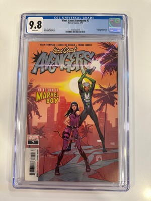 West Coast Avengers #7 (2019) Key 1st Jeff the Land Shark CGC 9.8 ...