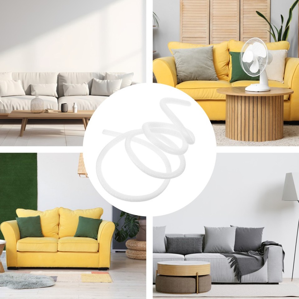 Sofa Slipcover Grips 2 Meter Foam Sticks for Couch Cushion Secure | eBay