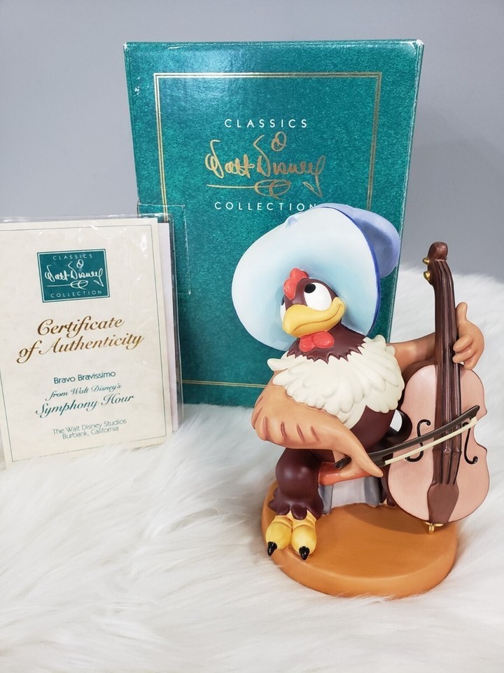 NEW WDCC Symphony Hour Series COMPLETE SET of 8 Figurines Lot NEW MIB W ...