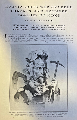 1908 Roustabouts Who Founded Kingdoms William the Conqueror Black ...