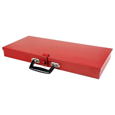 URREA Metal Tool Box - 19.5" x 8.7" x 2" Tool Storage/Organization Box ...