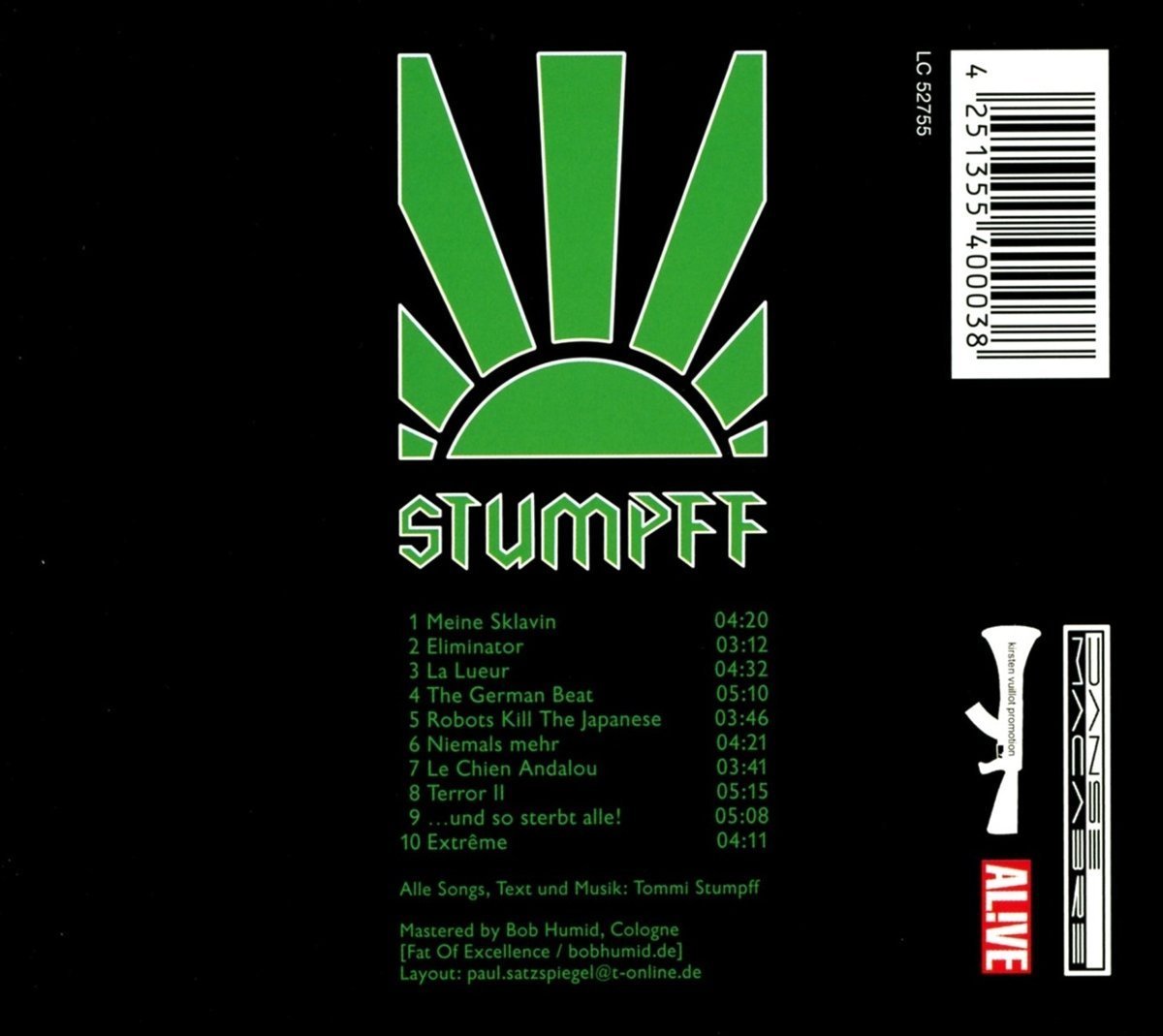 TOMMI STUMPFF - TERROR II CD NEW! | eBay