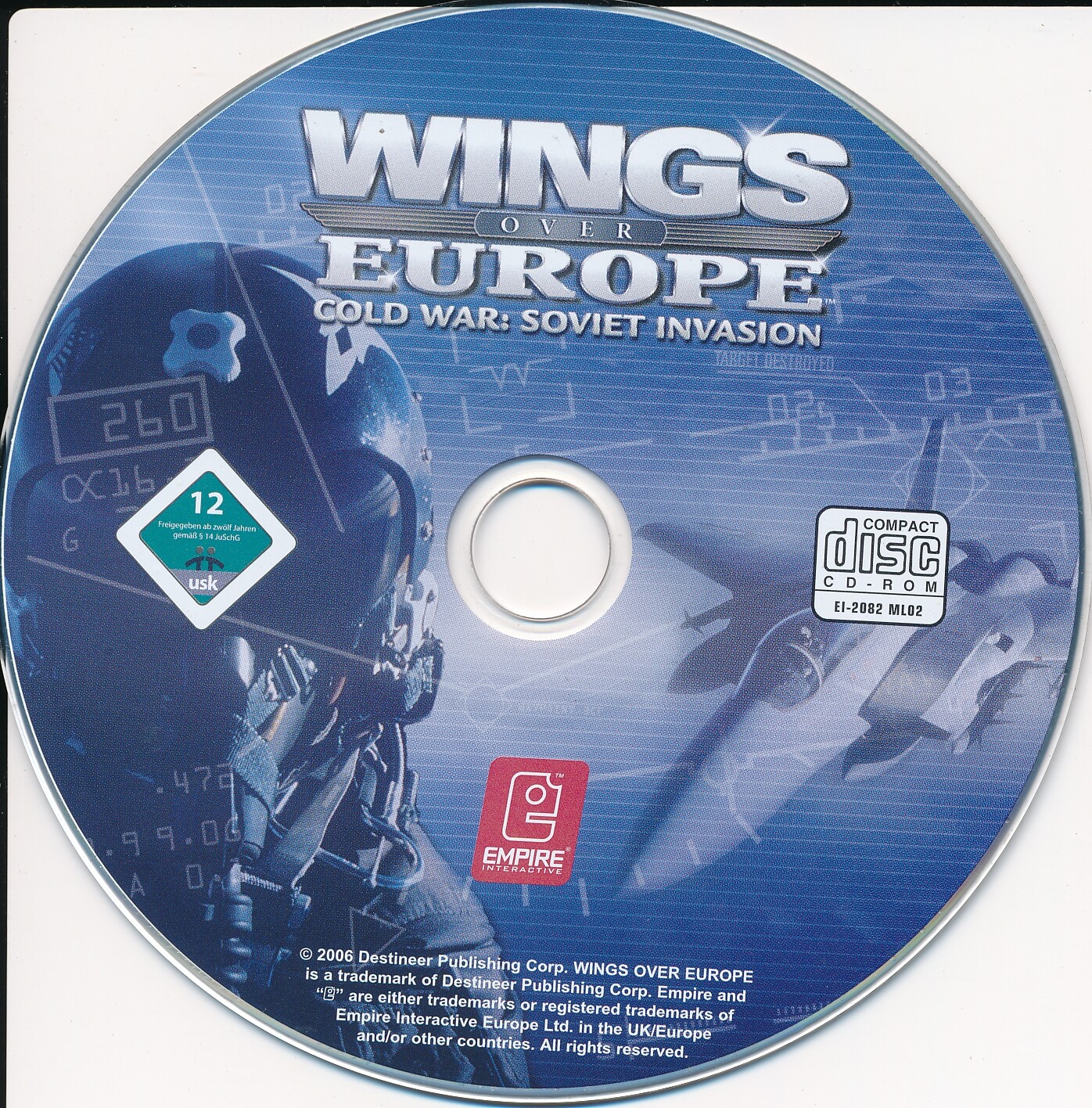 Wings Over Europe Cold War Soviet Invasion - PC Flight Sim (Disc in ...