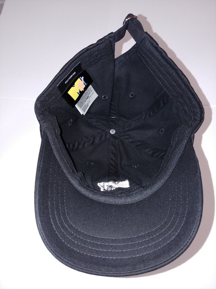 MTv - Logo * Officially Licensed Special Edition Black Dad Hat, Viacom 2023 NWT | eBay