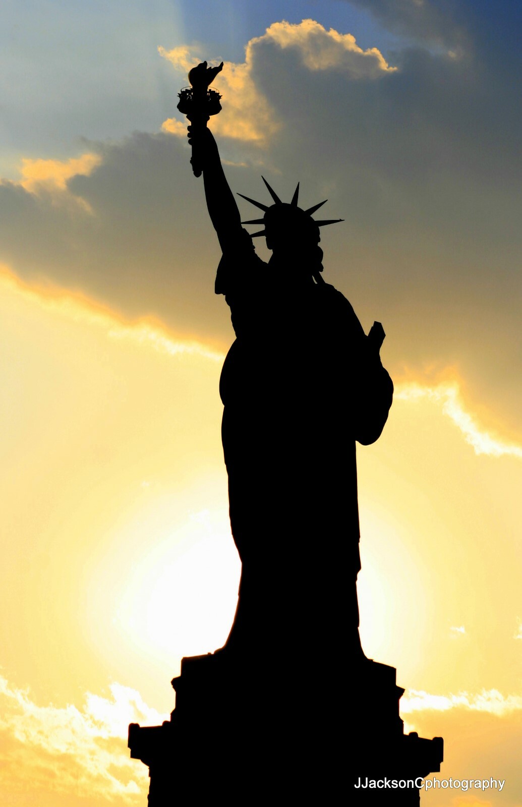Photo Art Canvas Print-Statue of Liberty Shadow Abstract | eBay