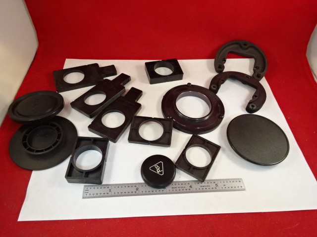 FOR PARTS MICROSCOPE PART LOT PLASTIC HOLDERS CAPS AS IS BIN#T1-B-10 | eBay