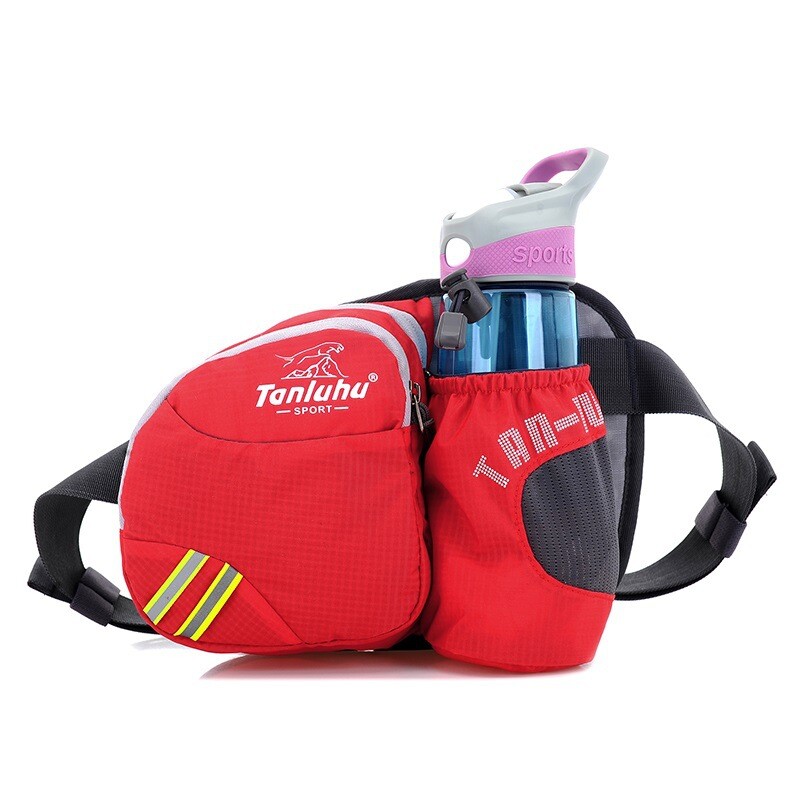 Waterproof Sport Runner Waist Bum Bag Running Jogging Belt Pouch Zip ...