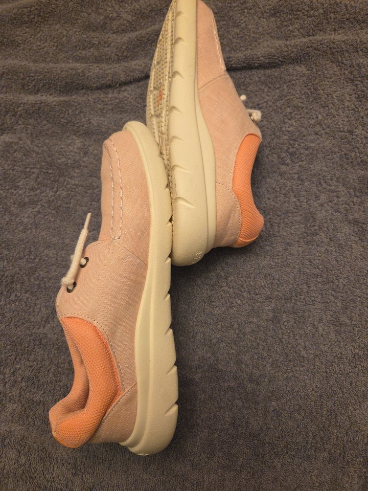 Sperry Captain's Moc Pink Peach Loafer Boat Summer Shoes Women’s Size ...