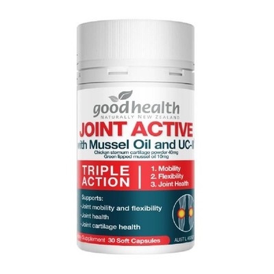 Good Health Joint Active With Mussel Oil & UCII 30 Capsules | eBay