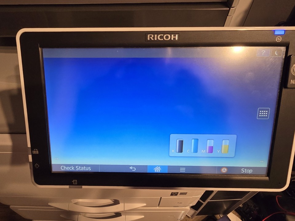 Ricoh MP C407 Color Laser Multifunction Printer | eBay