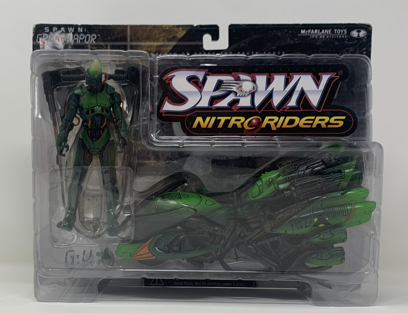 NITRO Riders Green Vapor Action Figure McFarlane Toys Spawn Series 16 ...