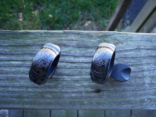 1" Redfield Offset Rifle Scope Rings *Bottom Screw* Medium Engraved | eBay