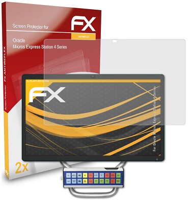 atFoliX 2x Schutzfolie für Oracle Micros Express Station 4 Series matt ...