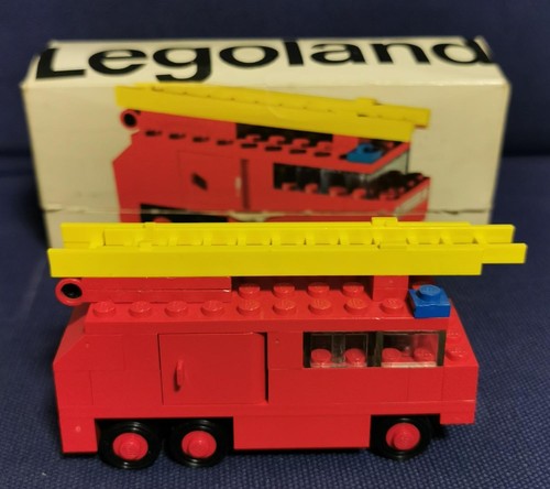LEGO System Legoland 620 Feuerwehr Drehleiter Leiterwagen OVP aus 1970 ...