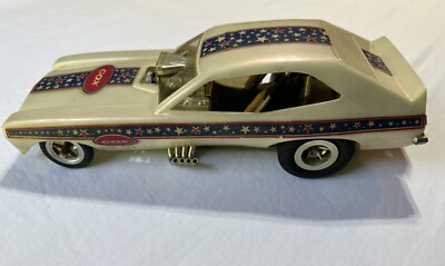 Vintage 1970s COX Ford Pinto Funny Car Dragster Tether Car .49 Engine ...