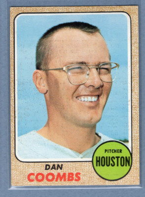 1968 Topps #547 Dan Coombs (st) VG GO550 | eBay