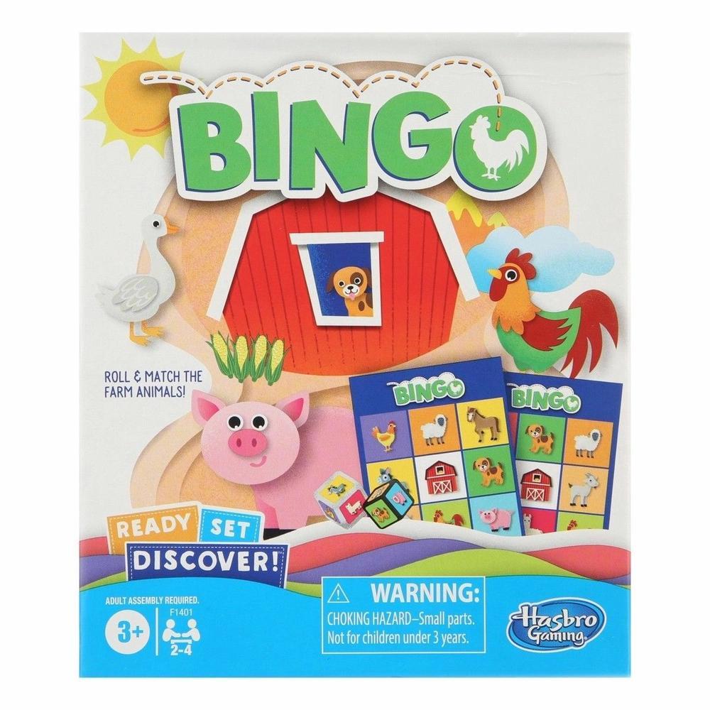 Ready Set Discover - Bingo - Hasbro Gaming | eBay