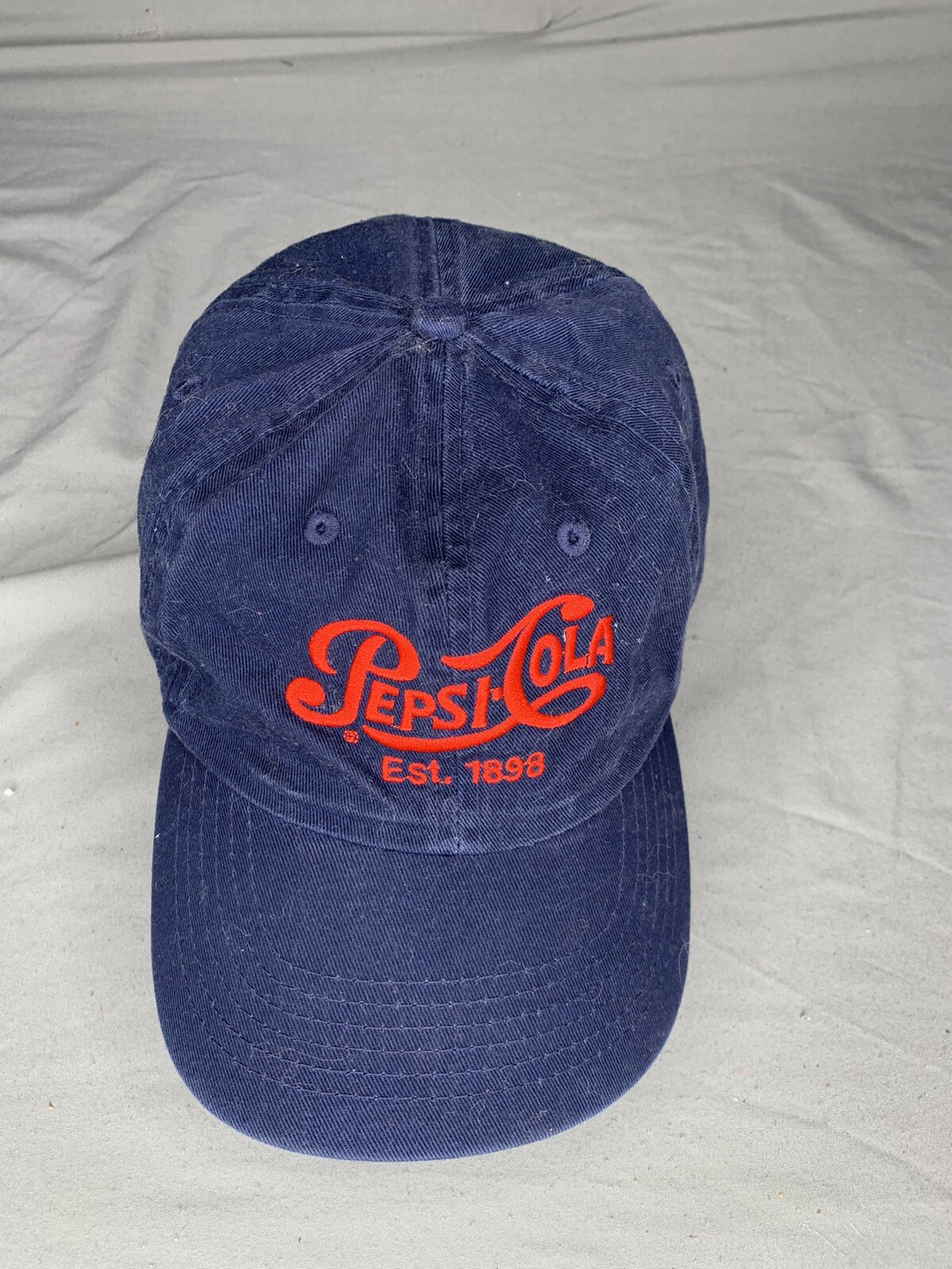 Blue Pepsi Cola Hat Cap Pepsi Baseball Hat c48 - Gem
