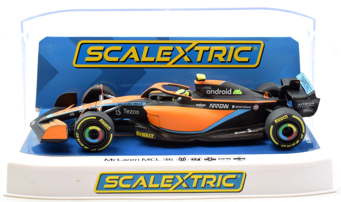 Scalextric McLaren MCL36 - Lando Norris DPR 1/32 Formula 1 F1 Slot Car ...