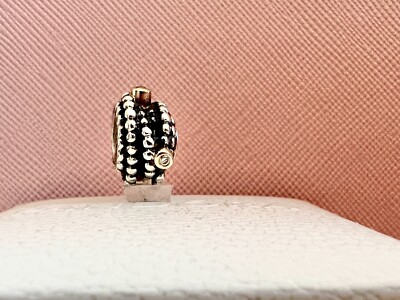 Pandora Sterling & 14K Gold W/Diamond ENTANGLED BEAUTY Charm #790277D ...