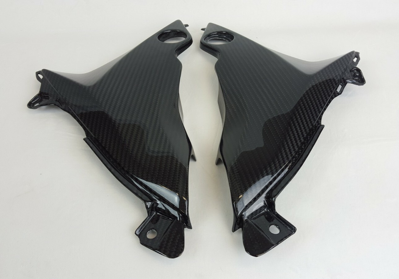 Kawasaki Z800 2013-2016 Mid Engine Frame Cover Panel - 100% Carbon ...