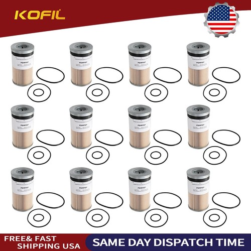12PCS FS19727 Fuel Water Separator Filter For Cummins Davco 382 Replace ...