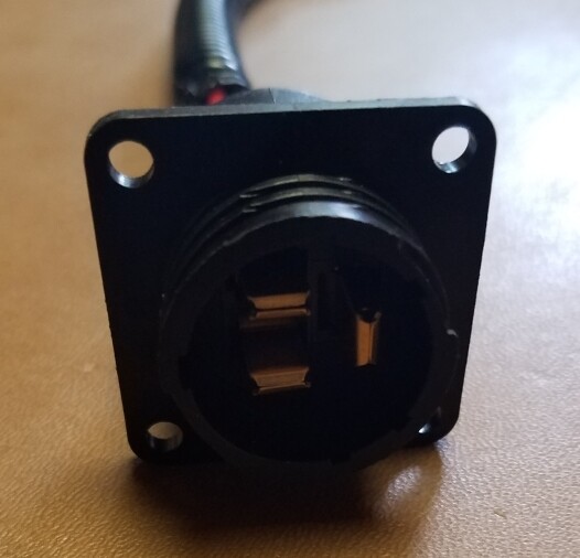 Tractor Aux Aftermarket Power Outlet Replaces JD RE48525 Mates to JD ...